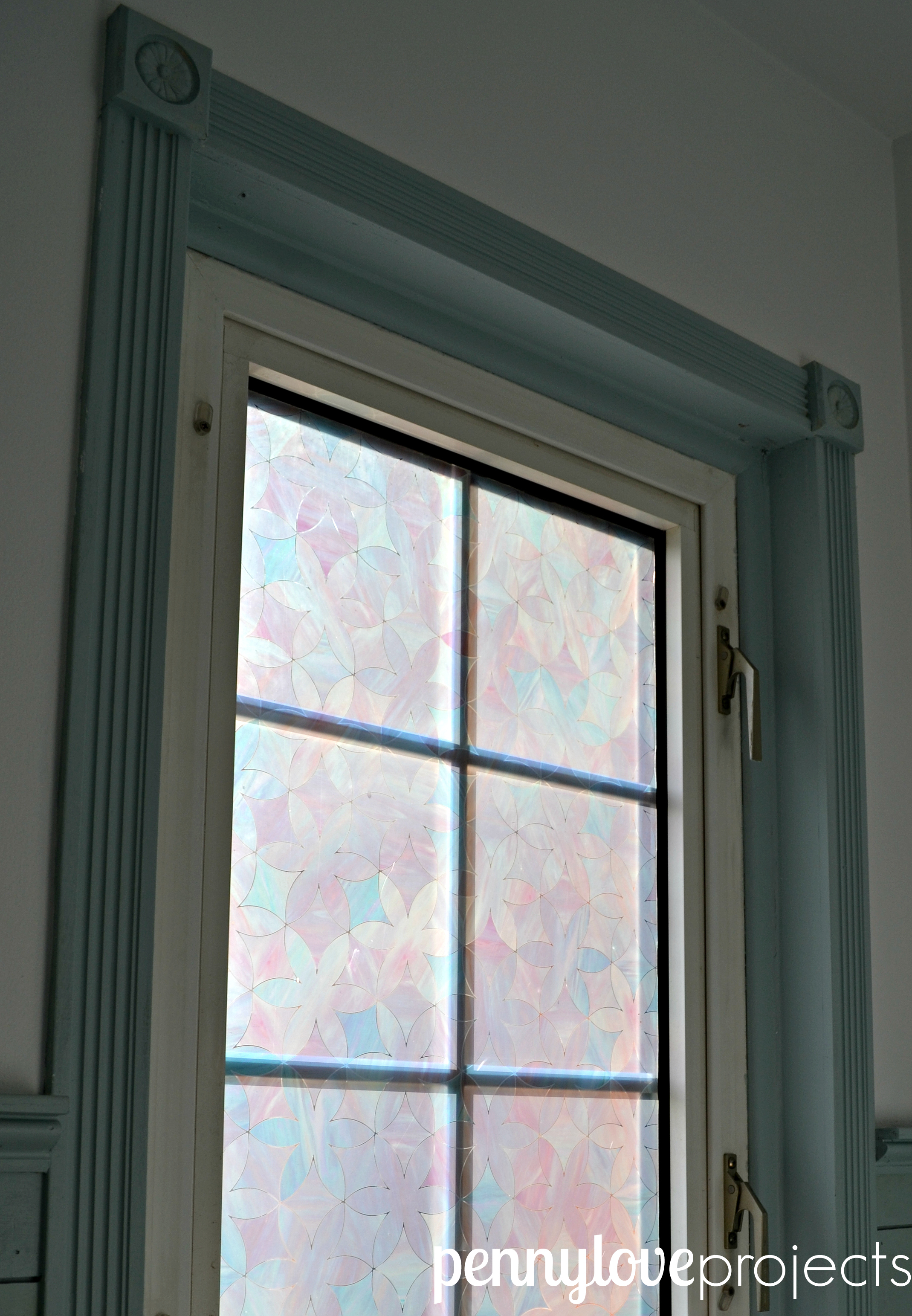 penny love projects powder room window - The Weathered Fox