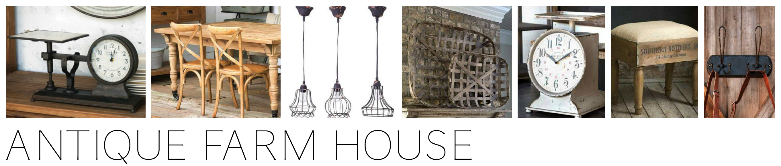 ANTIQUE FARMHOUSE BANNER - The Weathered Fox