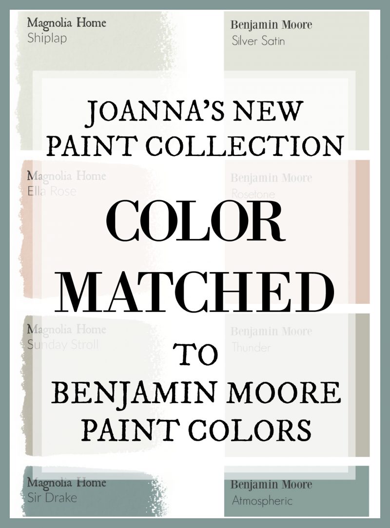 Esquemas de color inspirados en Fixer Upper para la que no puede ...