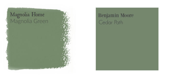 Magnolia-Green-Color-Match - The Weathered Fox