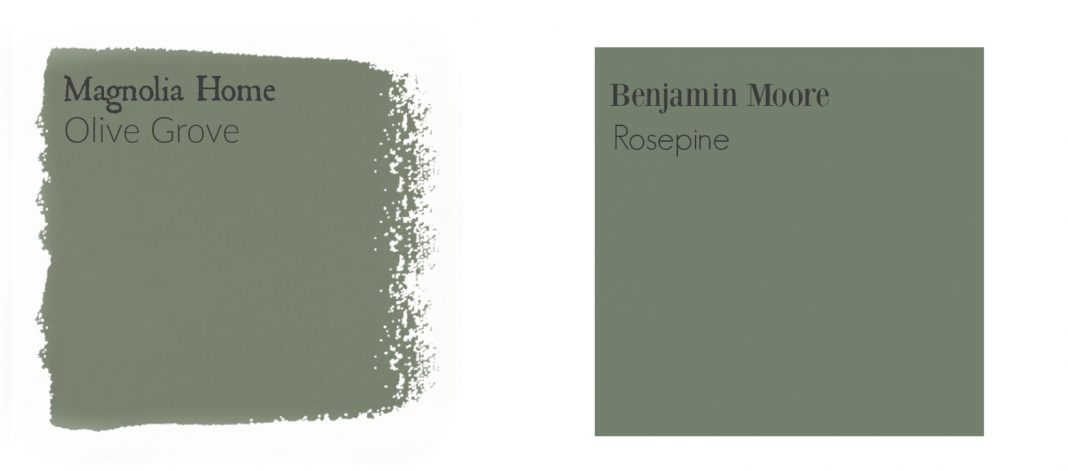 Olive Grove Color Match - The Weathered Fox