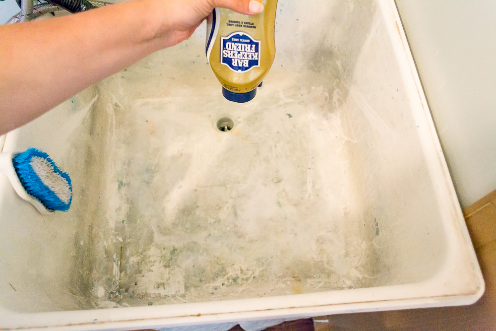 Laundry Room Makeover Day 2 Utility Sink Gets Some Love The Laundry Room Makeover Day 2 Utility Sink Gets Some Love The