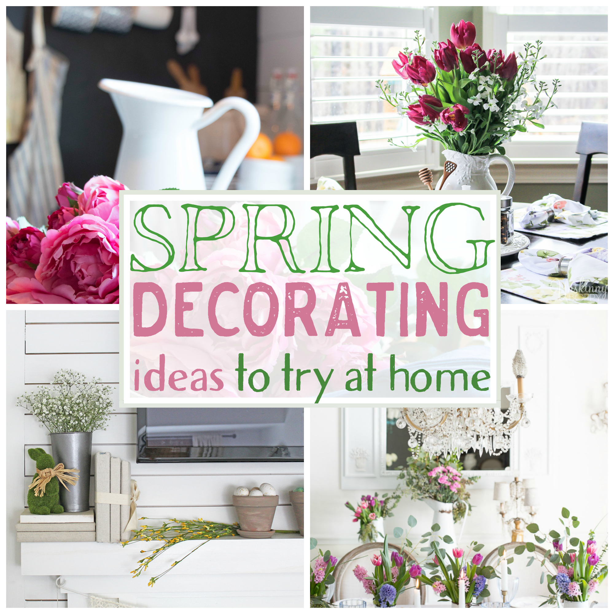 Spring Decorating Ideas to try at Home - The Weathered Fox