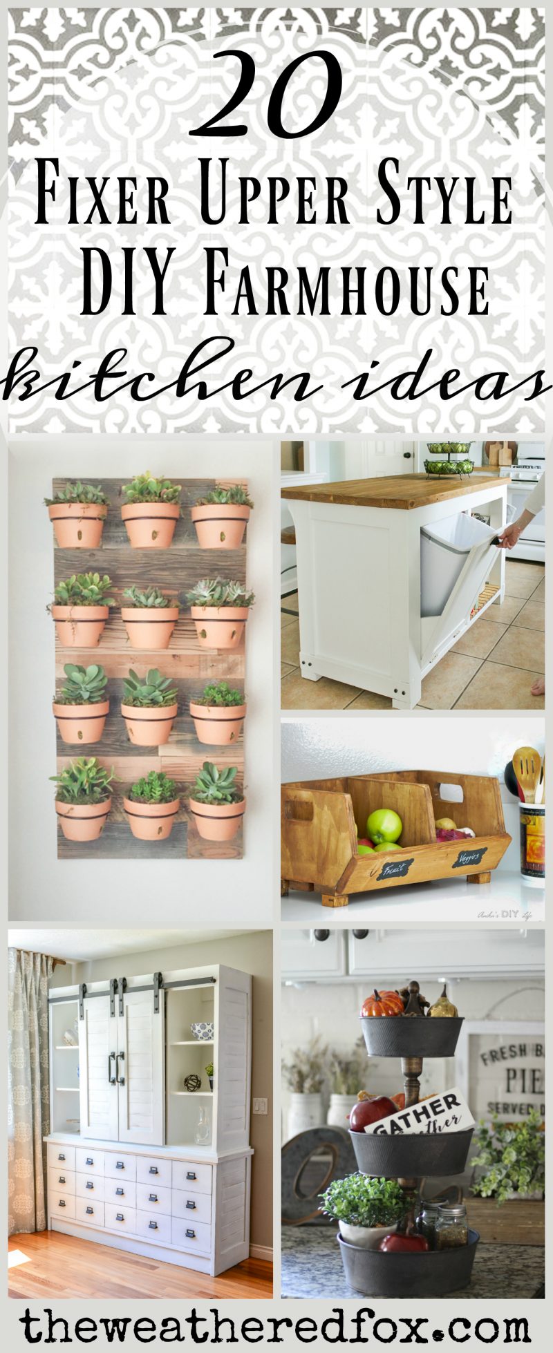 20 Fabulous Fixer Upper Inspired Kitchen Ideas You Can Do In One ...