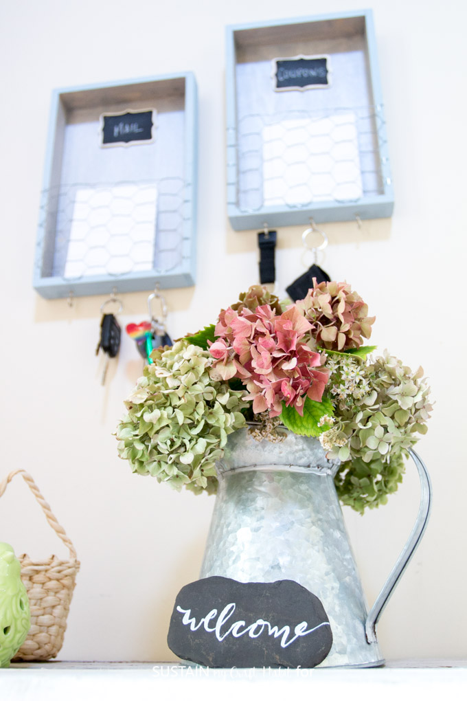 DIY farmhouse key holder-4315 - The Weathered Fox