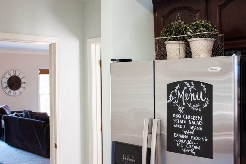Chalkboard-Fridge-Menu-3 - The Weathered Fox