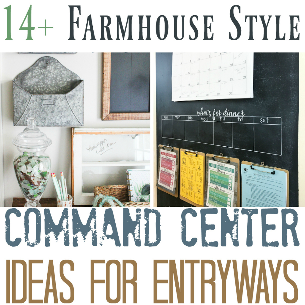 Refrigerator Command Center the Easy Way - The Weathered Fox